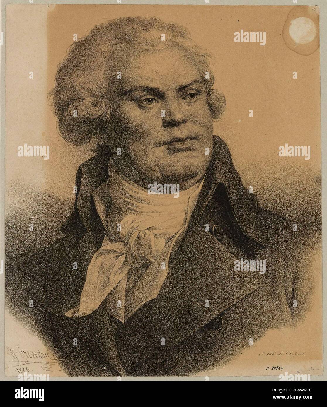 Georges Danton Portrait Banque De Photographies Et Dimages à Haute 4894