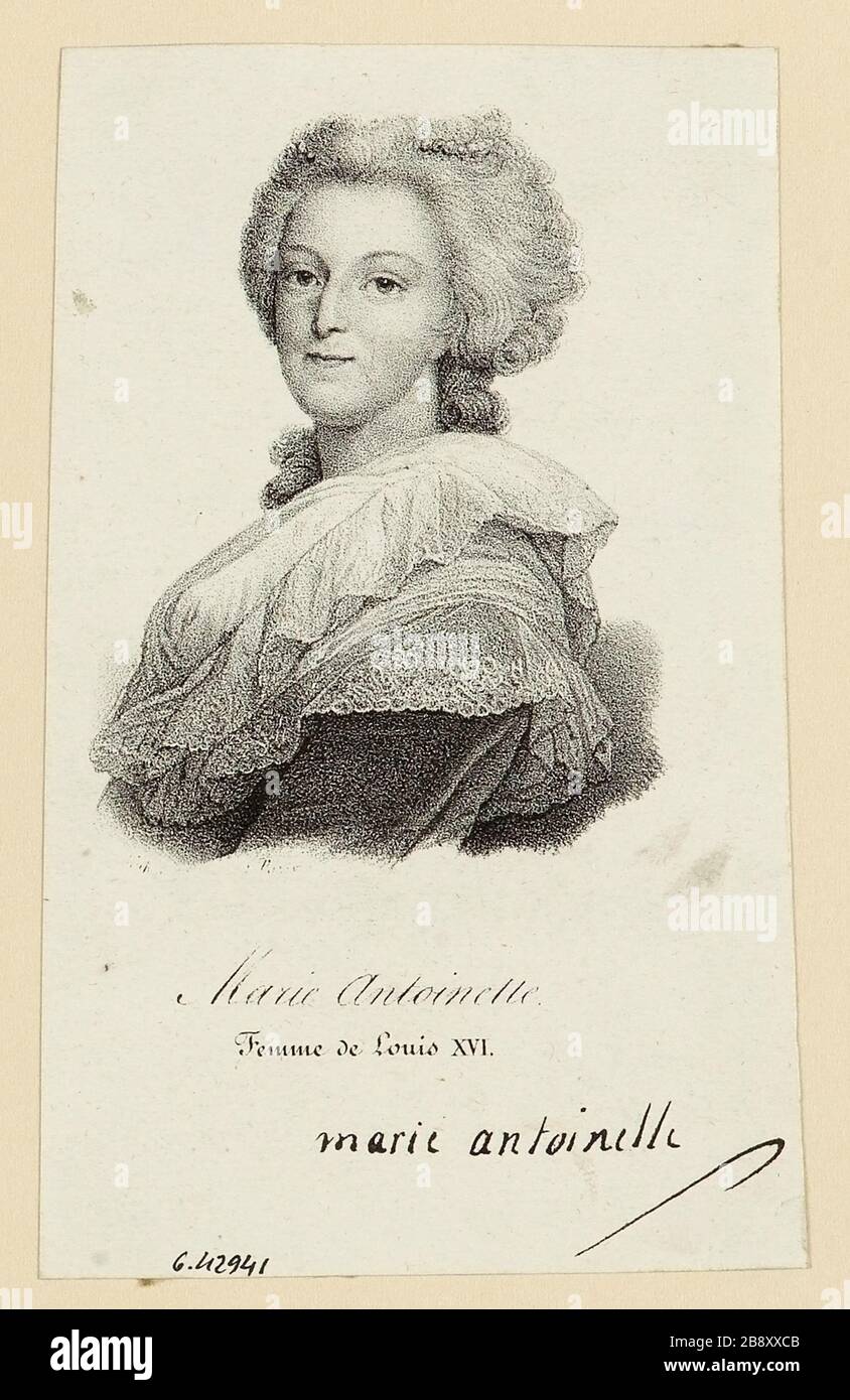 Wife of louis xvi Banque de photographies et d’images à haute ...