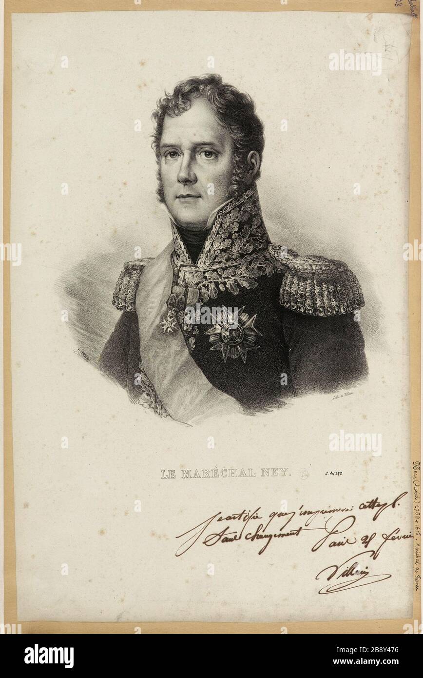 Maréchal ney Banque de photographies et d’images à haute résolution - Alamy