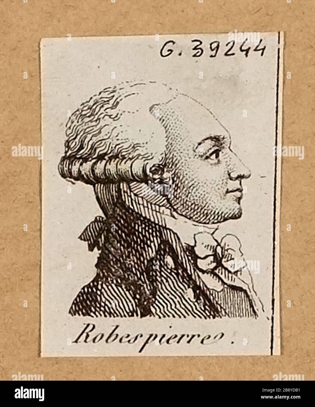 Execution robespierre maximilien robespierre Banque de photographies et ...