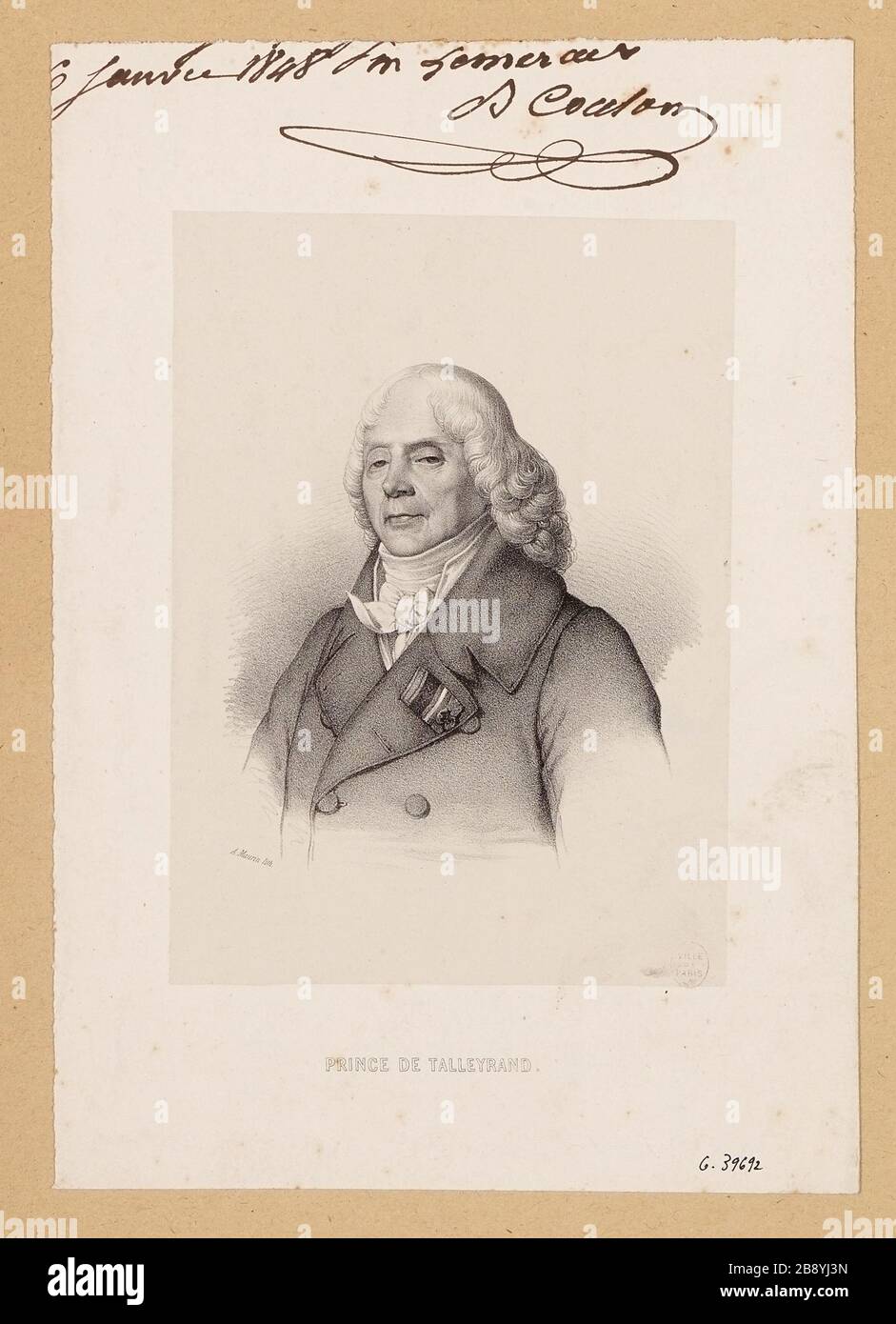 Prince talleyrand Banque de photographies et d’images à haute ...