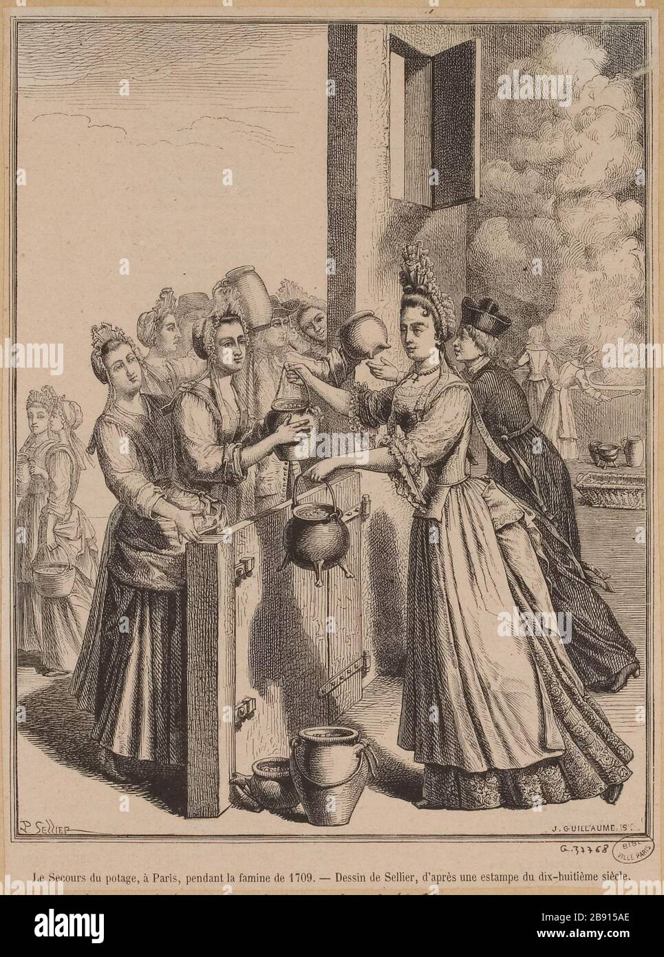 The famine in paris Banque de photographies et d’images à haute ...