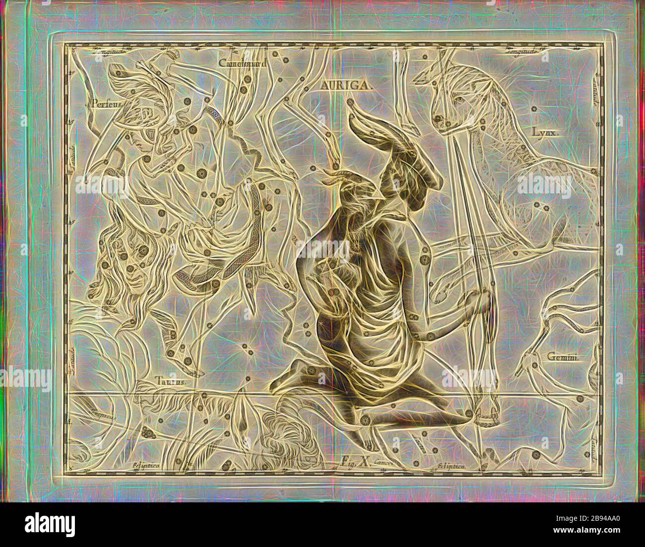 Johannes Hevelius Map Banque d'image et photos - Alamy