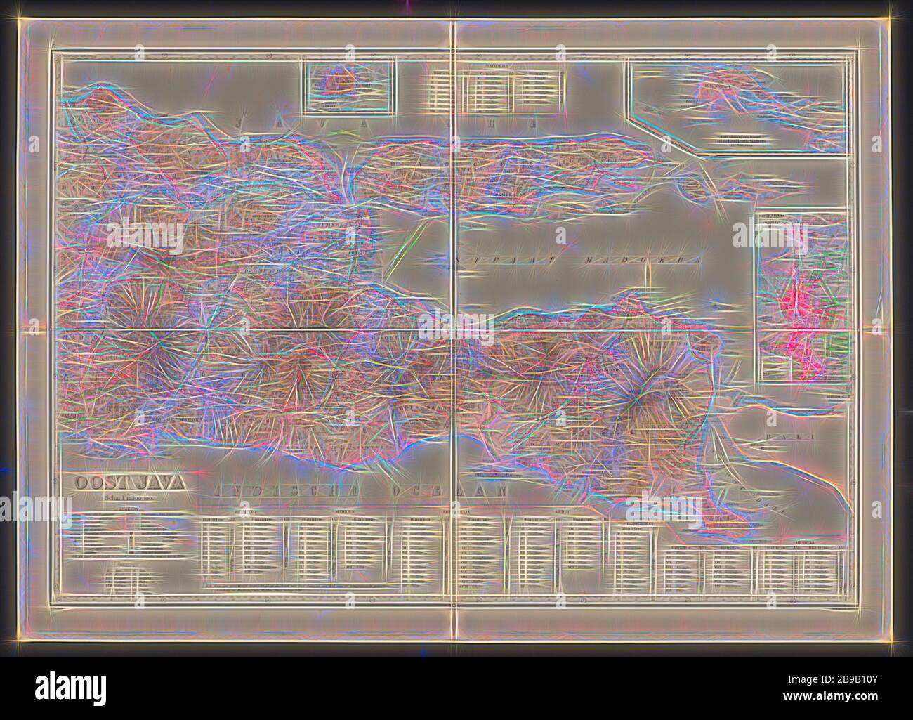 Central java map Banque de photographies et d’images à haute résolution ...