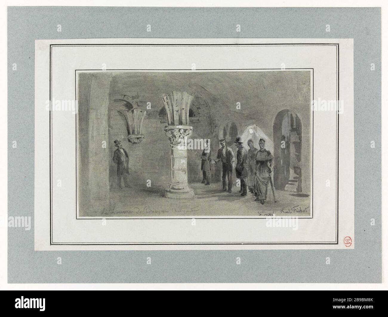 Le Louvre de Philip Augustus, 1ère arrondissement. Michel Charles ...