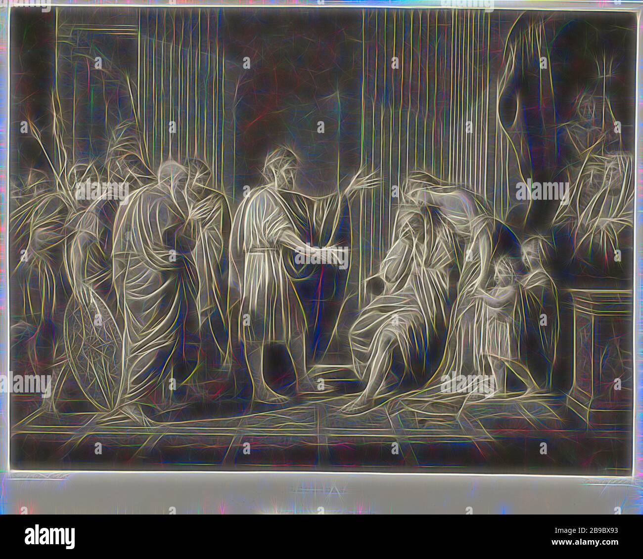 Le Roi Leonidas Ii Prononce Banque d'image et photos - Alamy