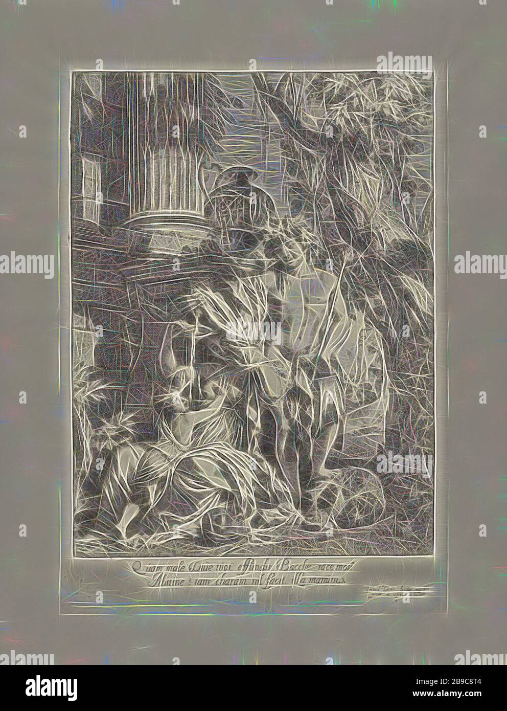 Dionysus avec thyrse Banque de photographies et d’images à haute ...