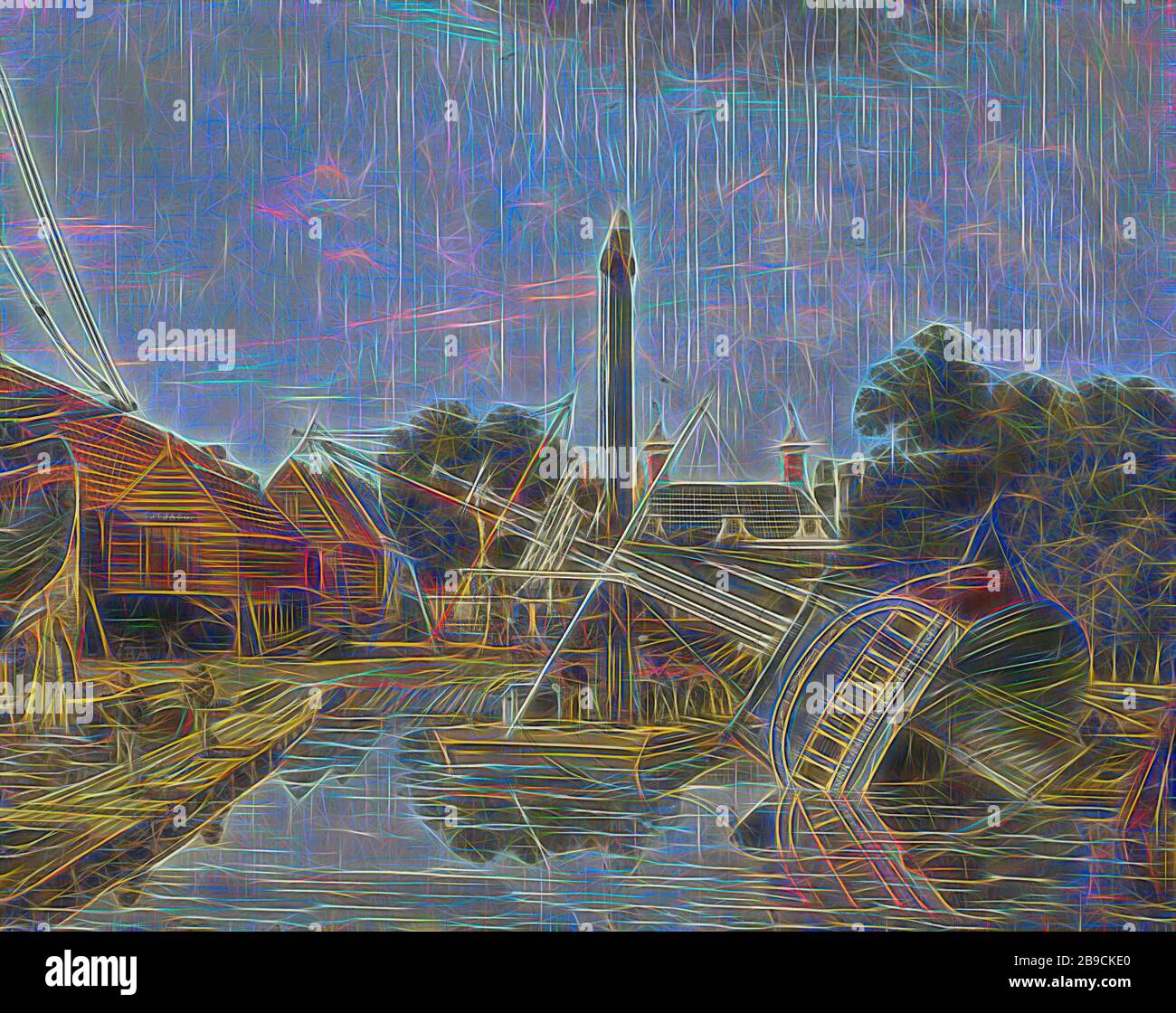 Chantier naval st jago bickers eiland Banque de photographies et d ...