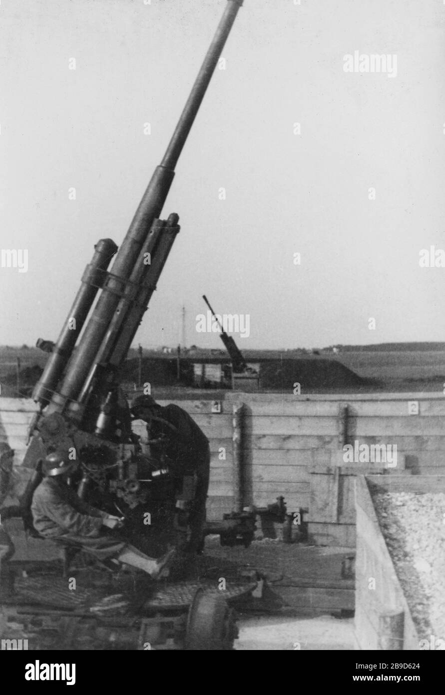 Position de flak Banque de photographies et d’images à haute résolution ...