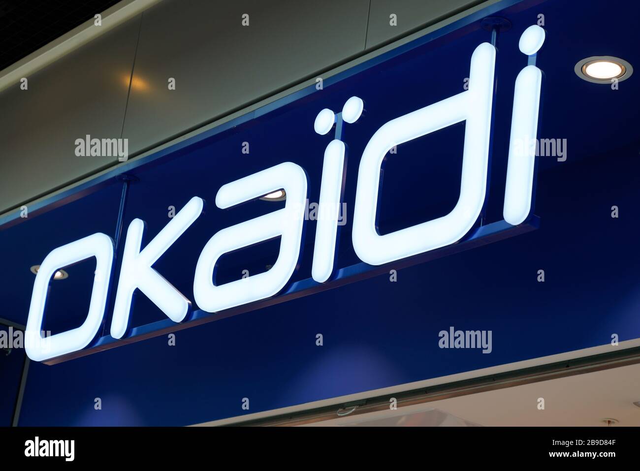 Okaidi logo Banque de photographies et d’images à haute résolution - Alamy