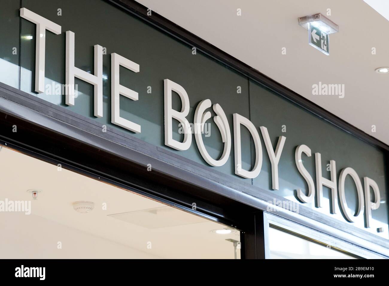 The Body Shop Logo Banque d'image et photos - Alamy