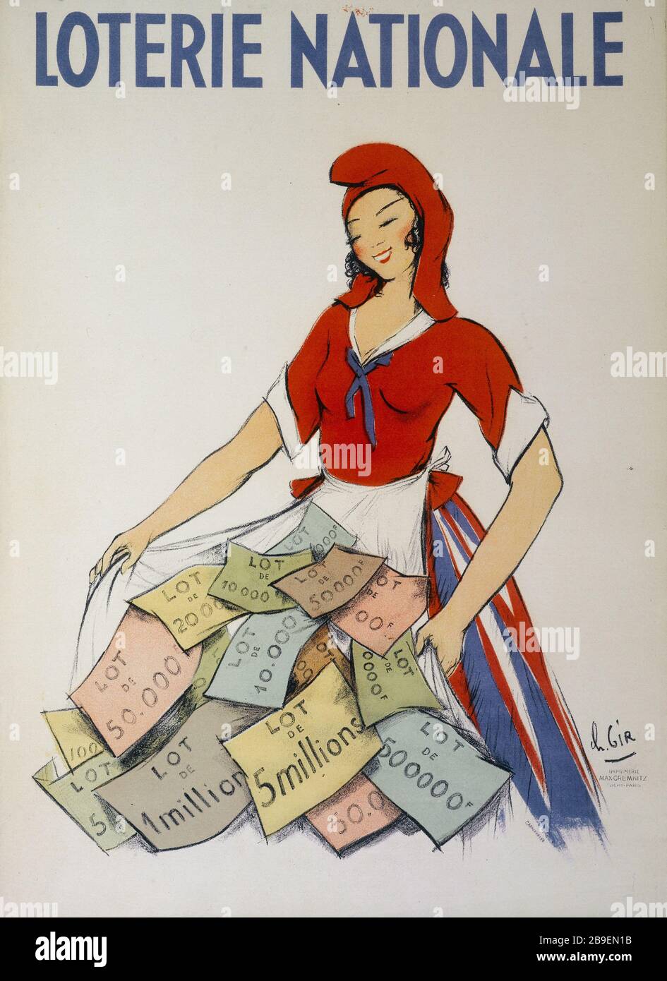 Loterie nationale 1933 Banque de photographies et d’images à haute ...
