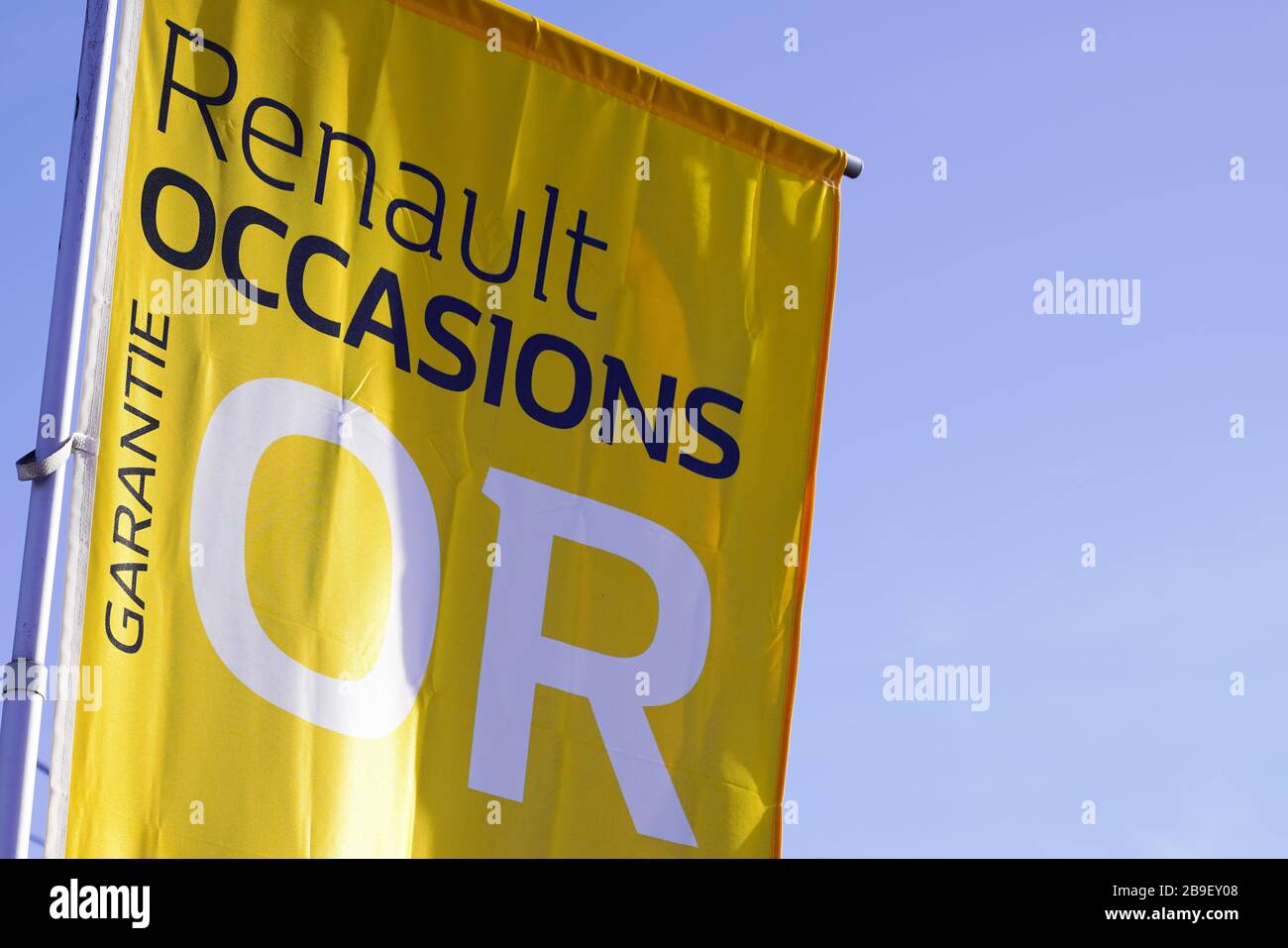 Renault logo symbol icon flag Banque de photographies et d’images à ...