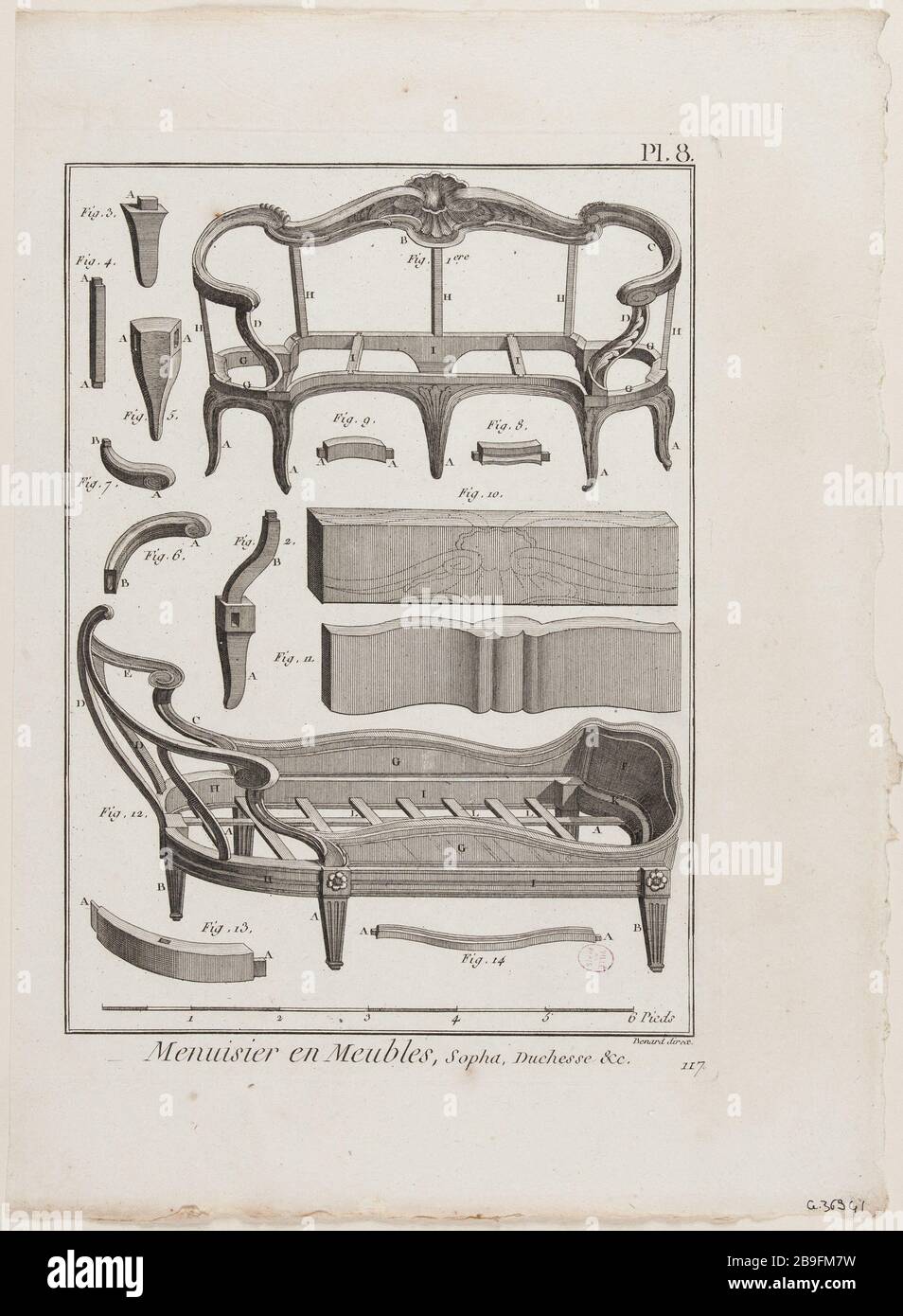 Meubles de menuisier, SOPHA, Duchesse & c Benard, imprimerie et ...