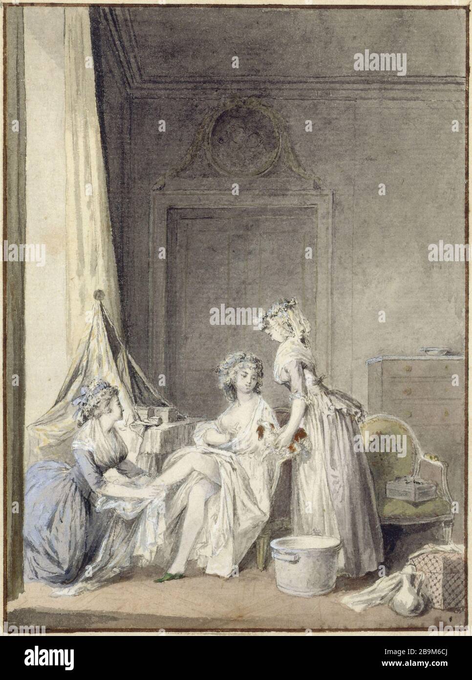 Toilette matinale Banque de photographies et d’images à haute résolution - Alamy