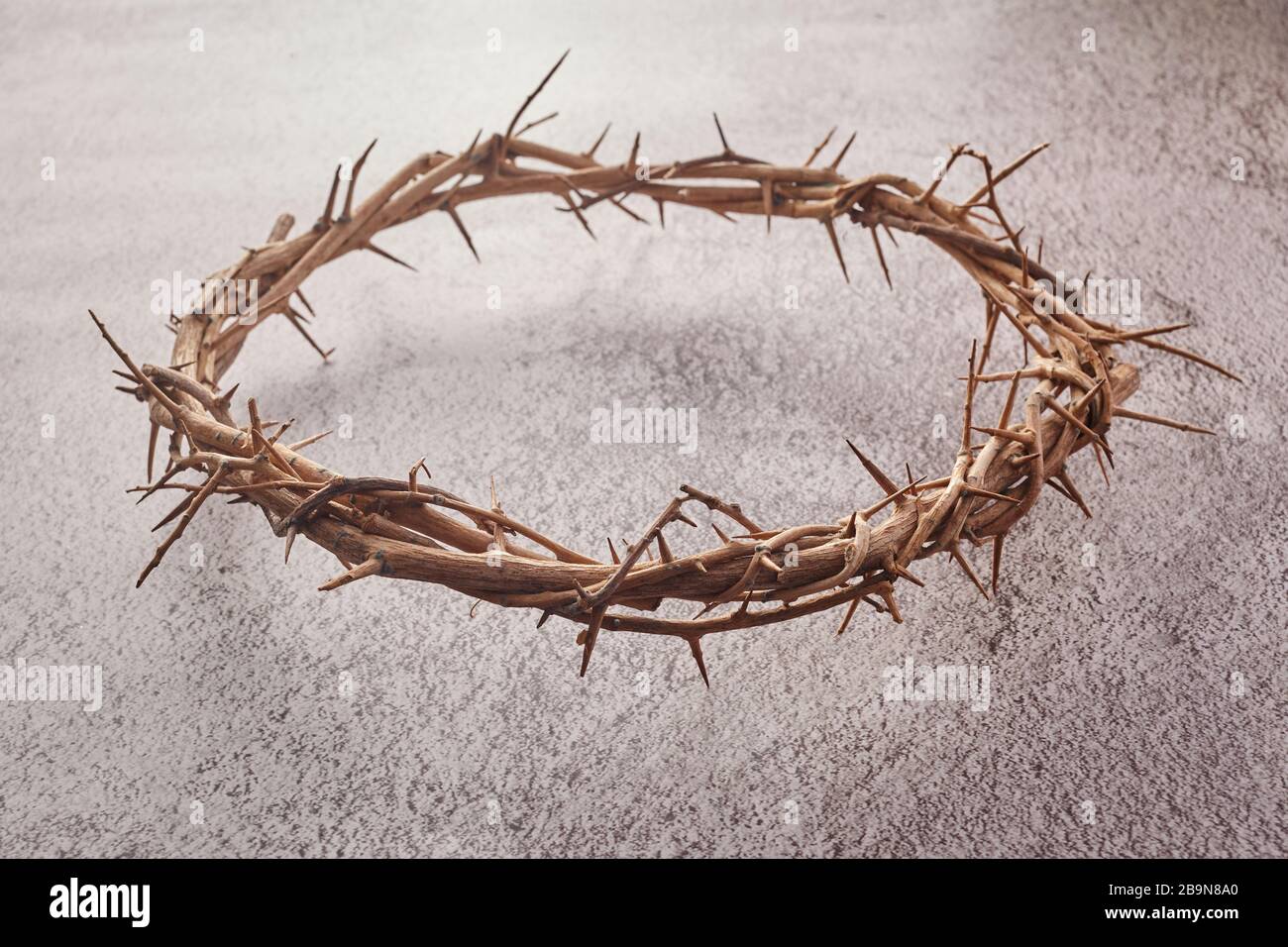 Jésus Christ couronne d'épines. Religion contexte. Symbole Pâques ...