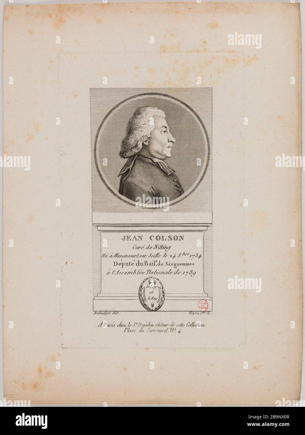 Colson jean francois Banque de photographies et d’images à haute ...