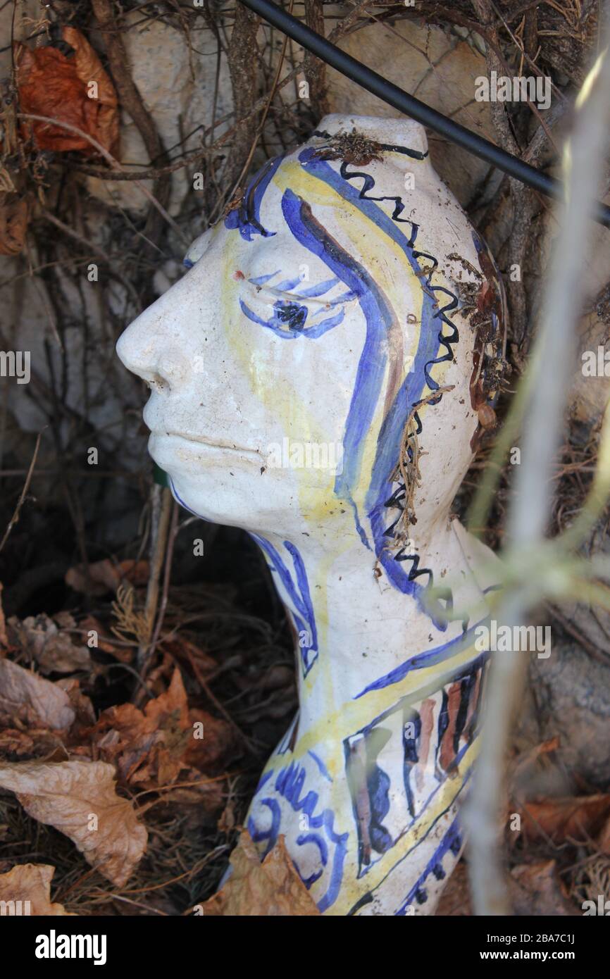 Gros plan visage visage bizarre Banque de photographies et d’images à ...