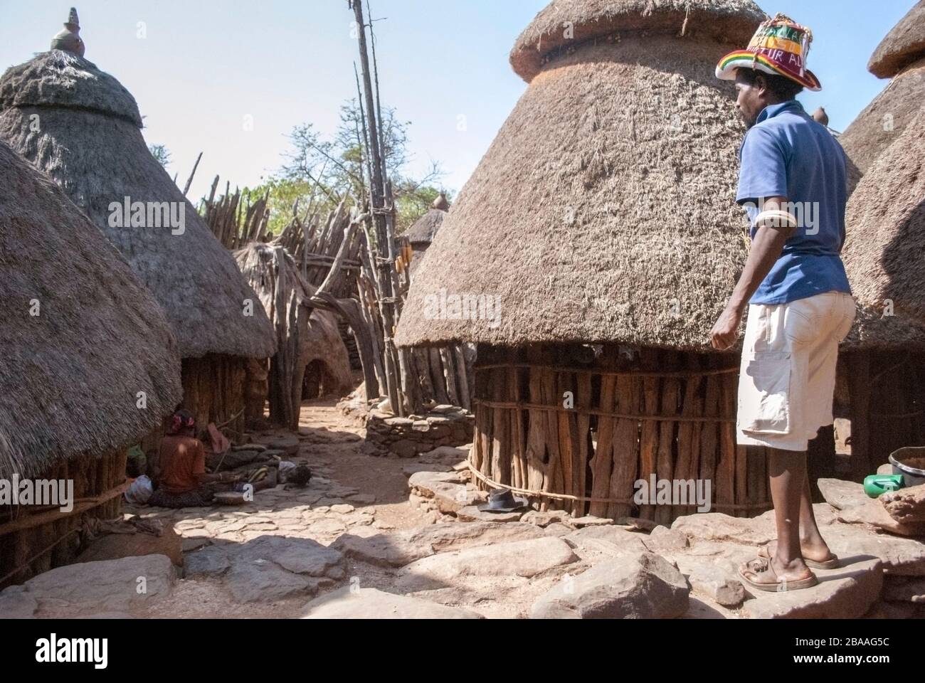 Tradition du village de konso Banque de photographies et d’images à ...