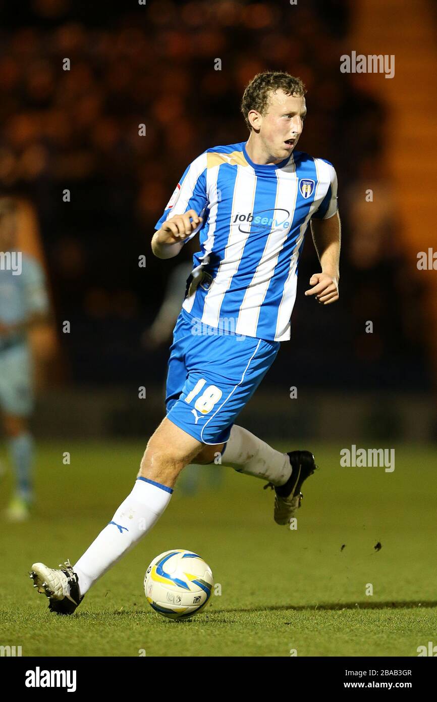 Tom eastman de colchester united Banque de photographies et d’images à ...