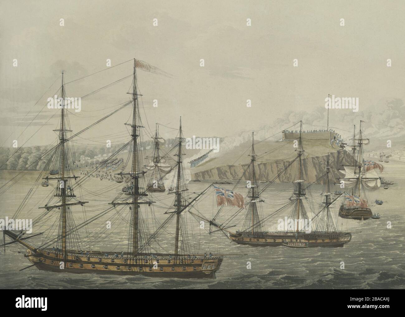 Fort militaire de la guerre de 1812 Banque de photographies et d’images ...