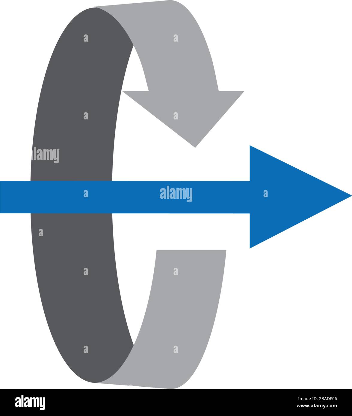 Angle icône de la flèche de rotation de 360 degrés. Symbole ...