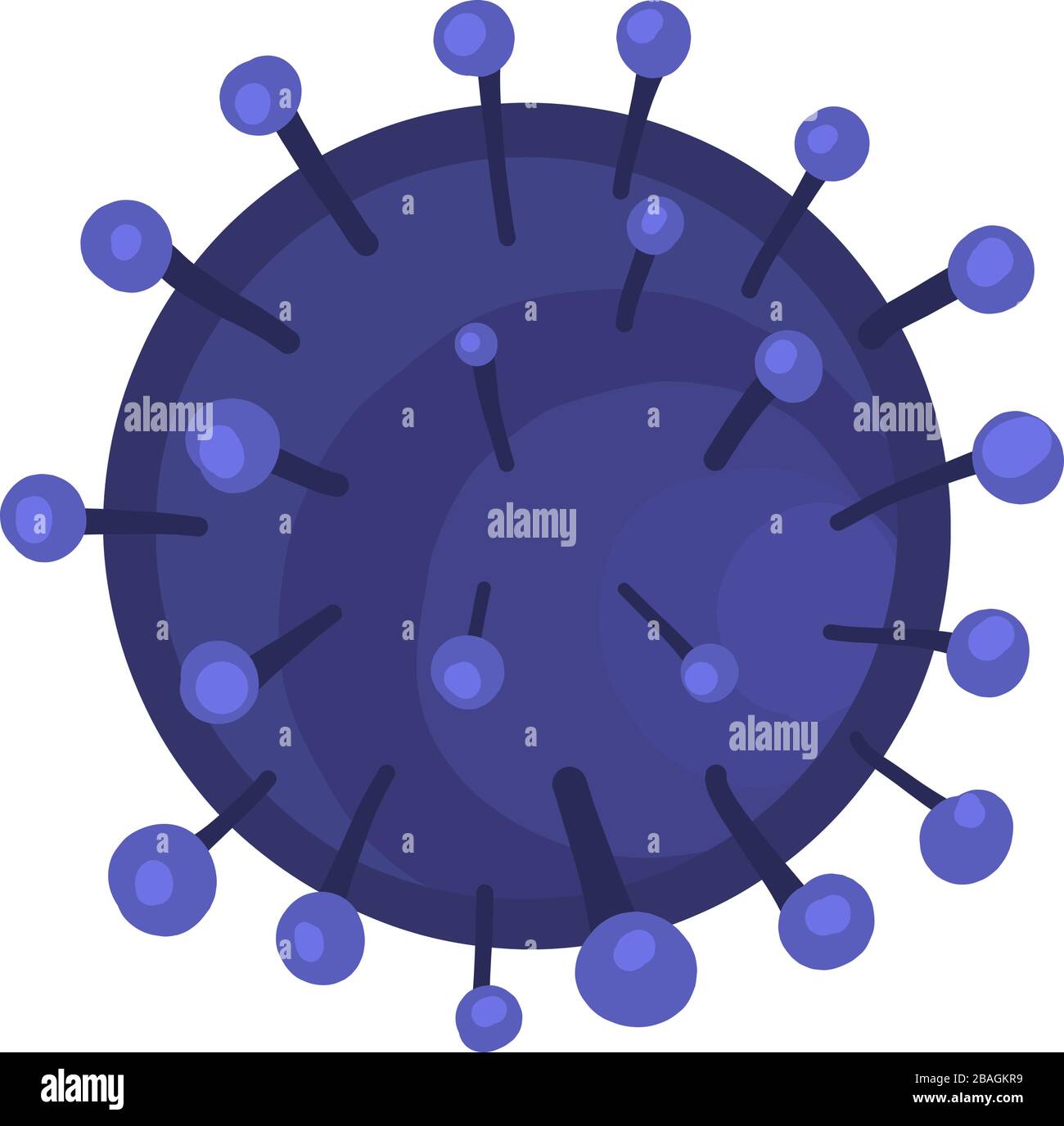 Vector de vectores de microorganismos Banque d'images vectorielles - Alamy