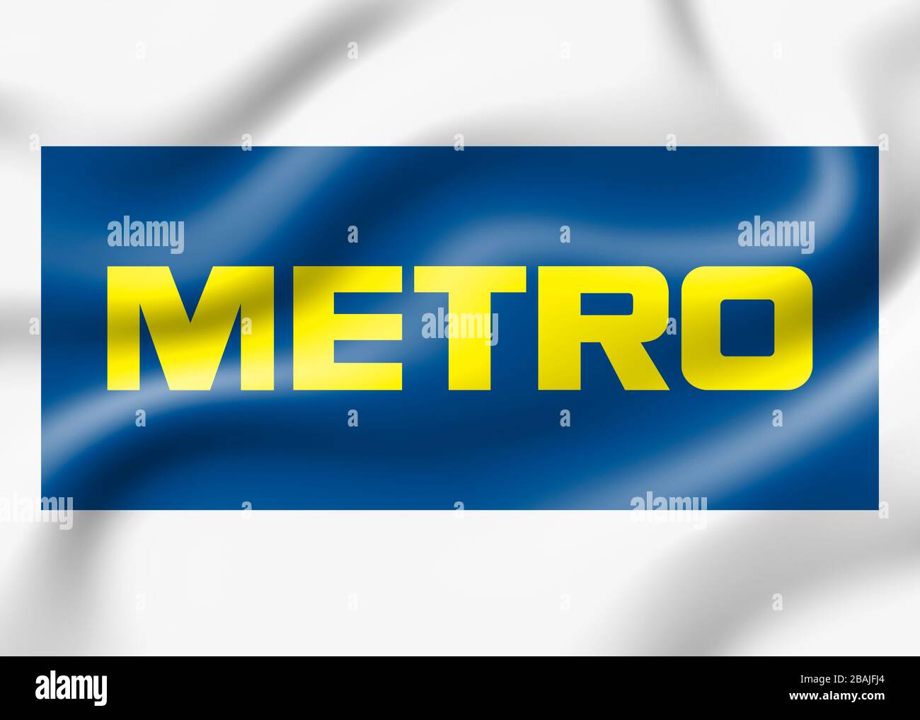 Metro logo Banque de photographies et d’images à haute résolution - Alamy