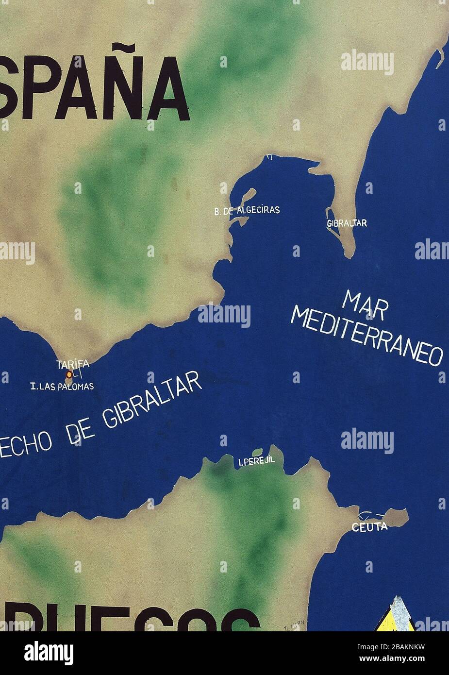 Tarifa map spain Banque de photographies et d’images à haute résolution ...