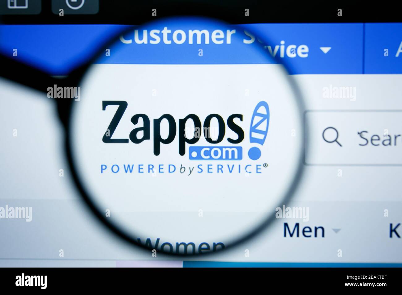 Zappos logo Banque de photographies et d’images à haute résolution - Alamy