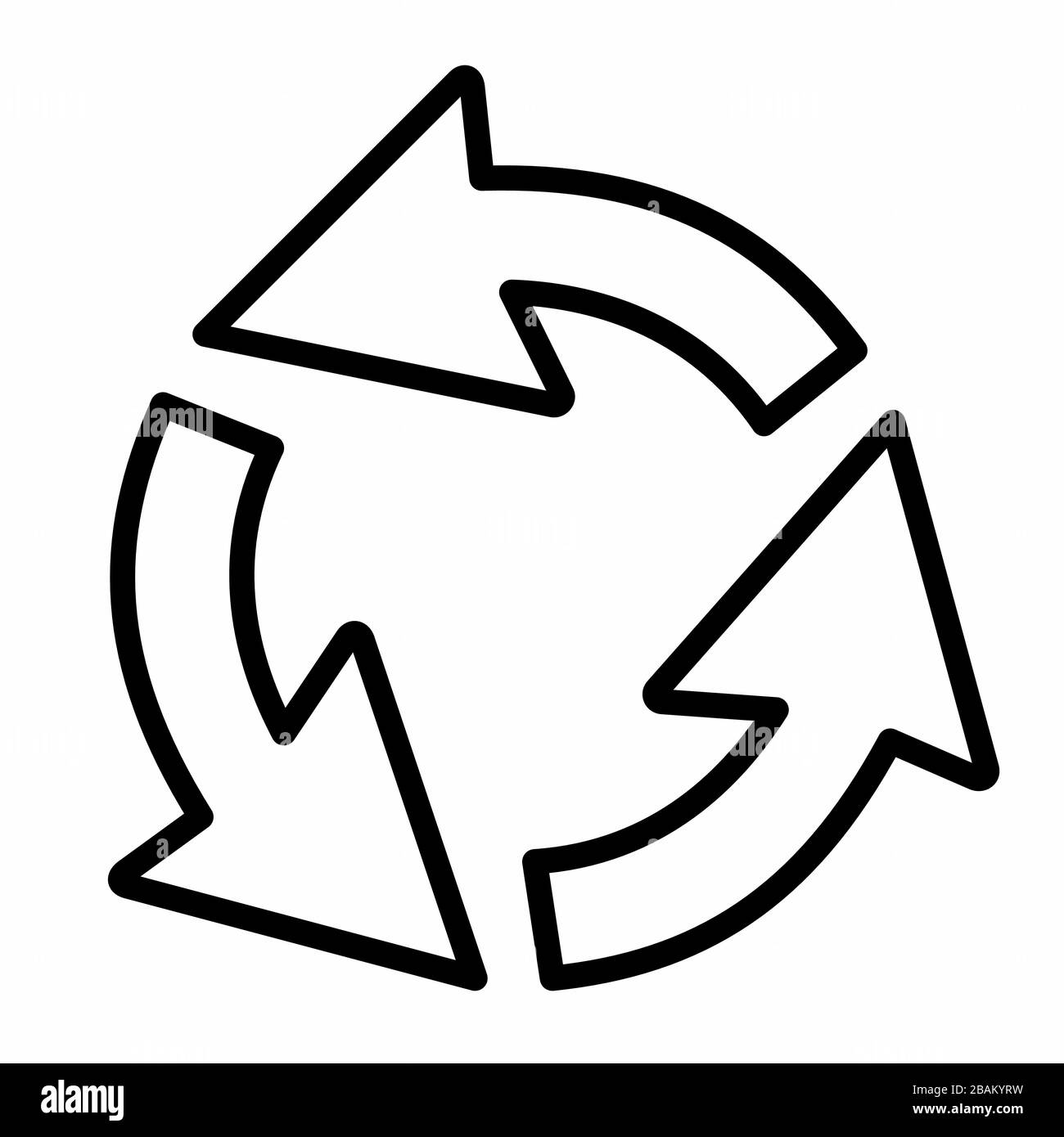 Rond point symbole Banque d'images noir et blanc - Alamy