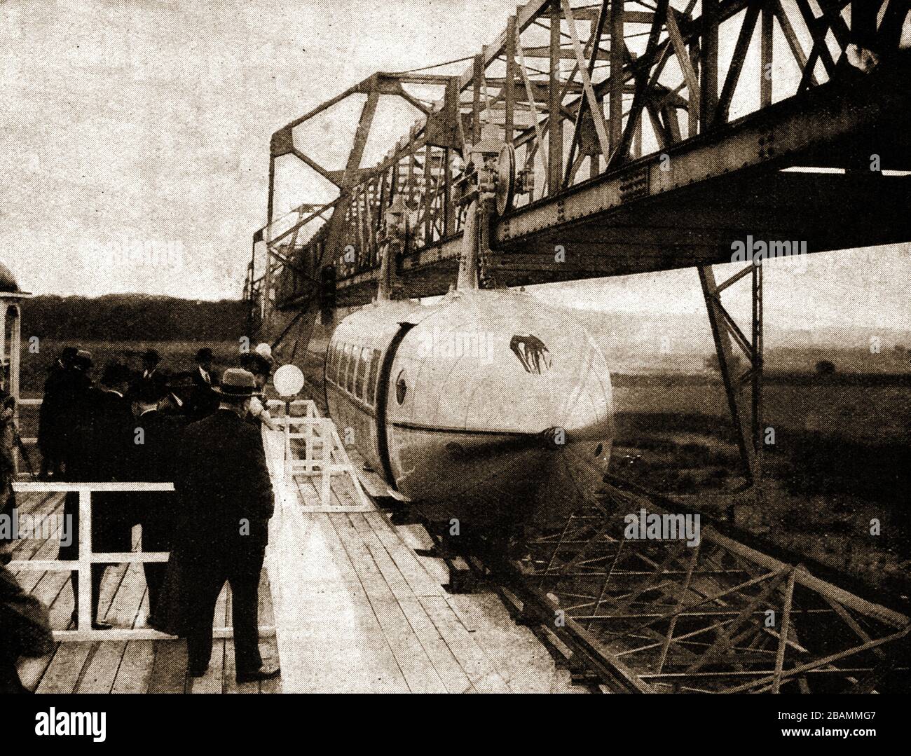 Le bennie railplane Banque de photographies et d’images à haute ...