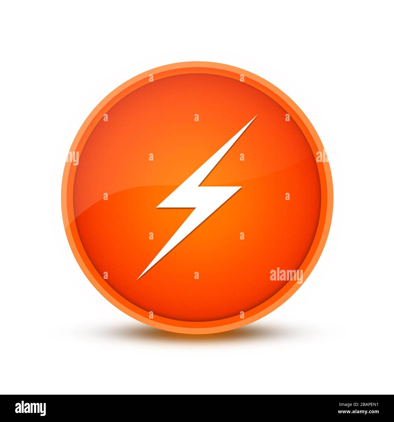 Eclair bleu symbole 3d Banque de photographies et d’images à haute ...