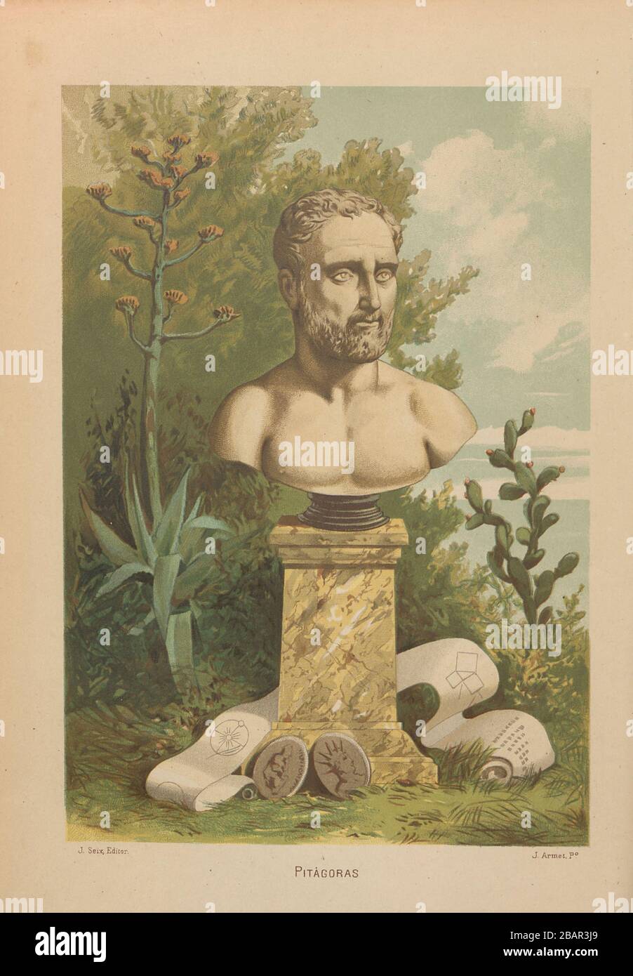 Portrait de pythagore Banque de photographies et d’images à haute ...