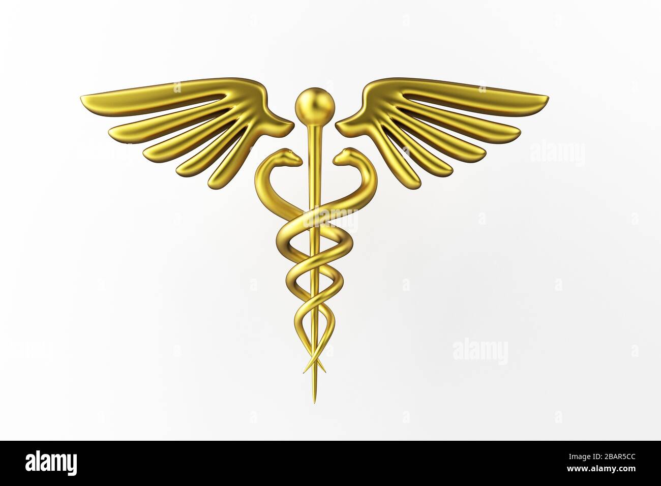 Symbole médical caduque isolé sur un fond blanc. Icône caduque. Concept ...