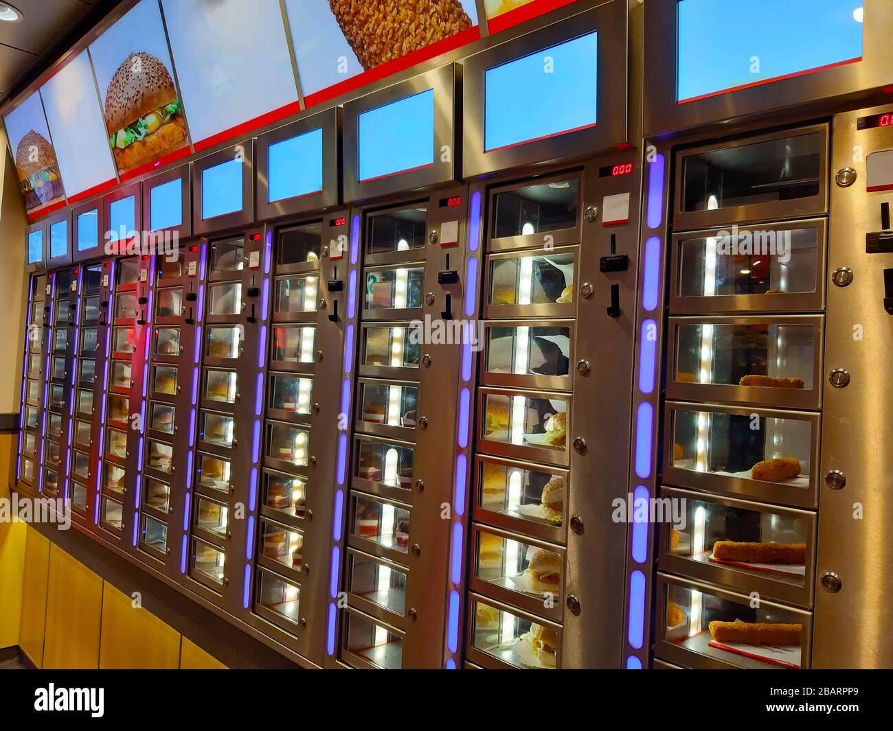 Dutch food vending machine Banque de photographies et d’images à haute ...