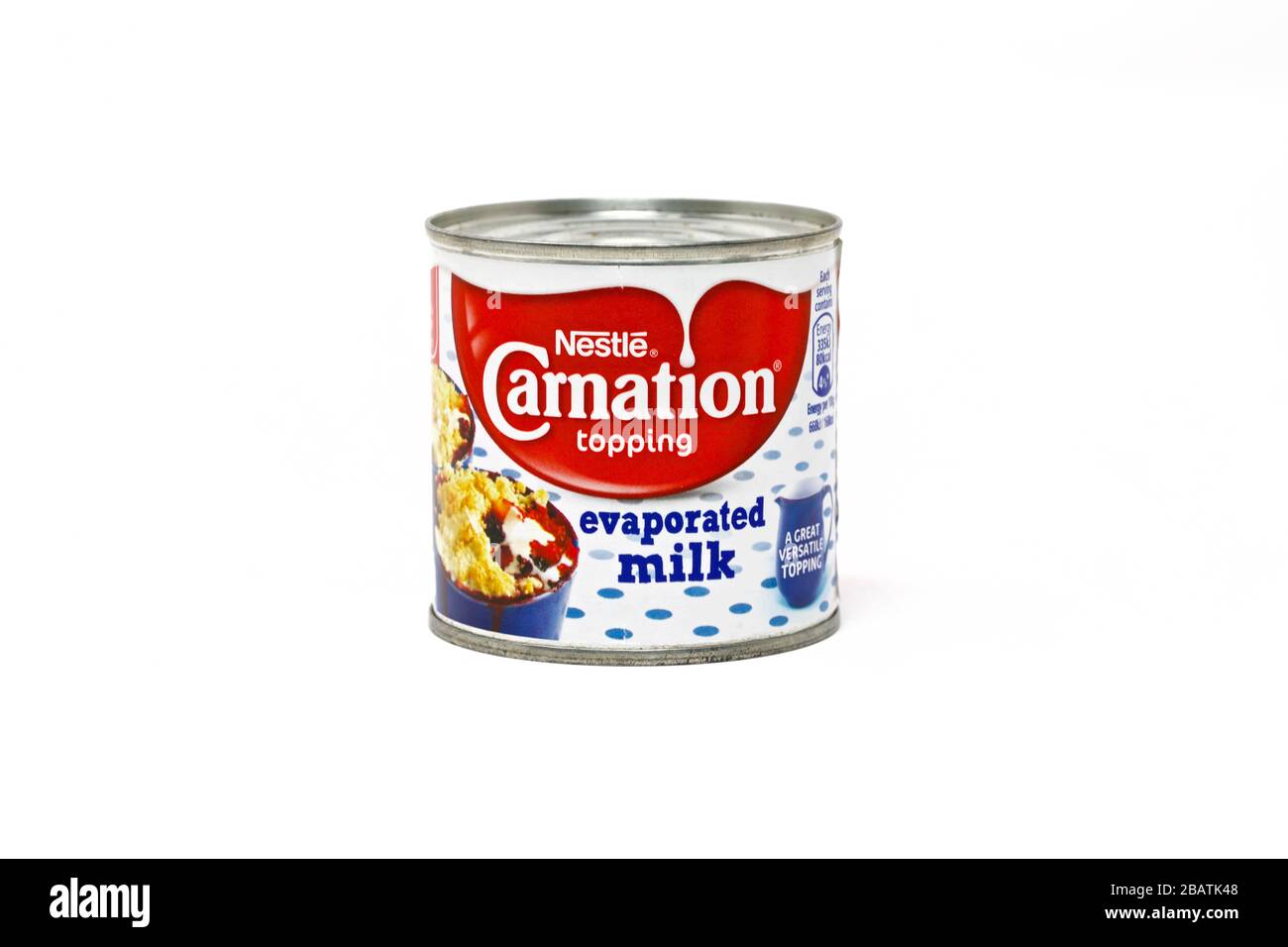 Lait évaporé Nestlé Carnation Photo Stock - Alamy