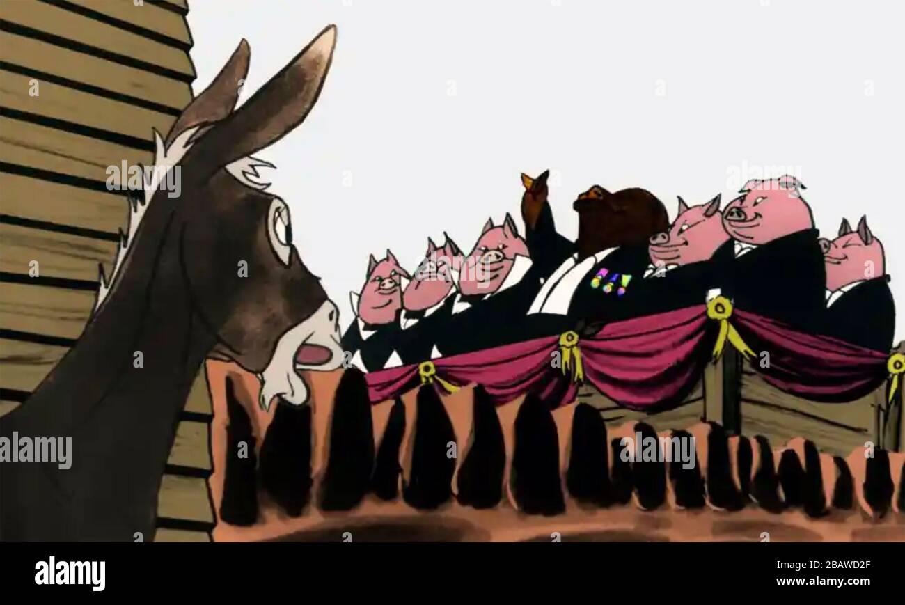 FERME ANIMALE 1954 Halas et Batchelor dessin animé basé sur le roman de ...