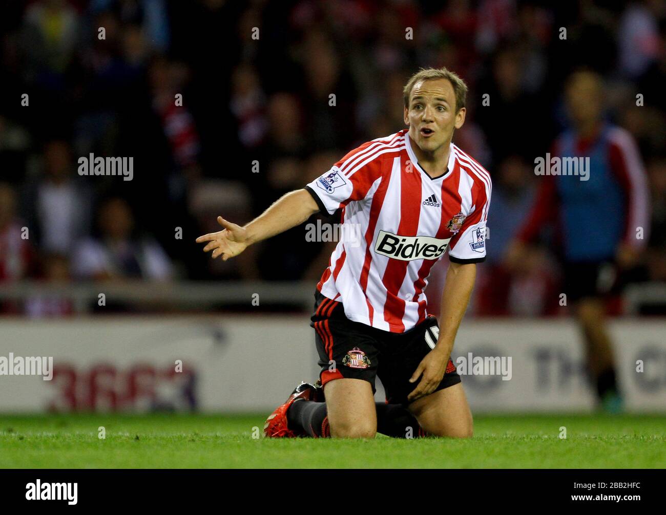Sunderlands david vaughan fait appel pour faute Banque de photographies ...