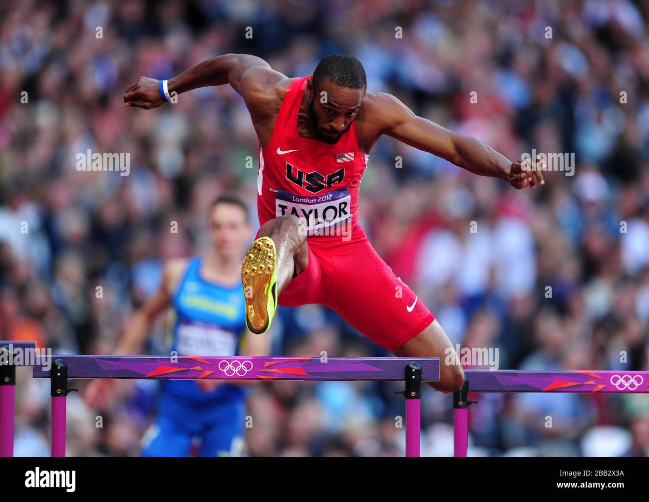Mens 400m hurdles Banque de photographies et d’images à haute ...