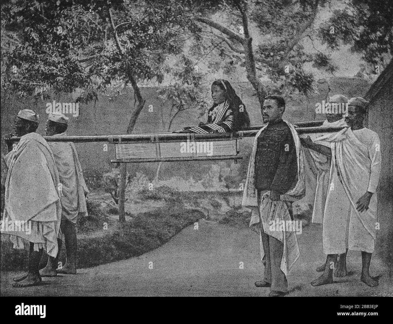 Femme Malgache Banque d'images noir et blanc - Alamy