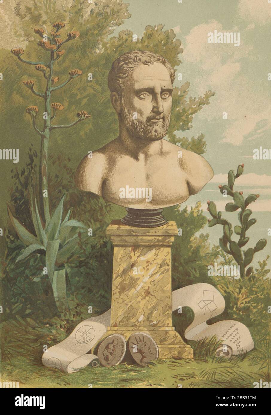 Pythagoras [Pitagoras] Pythagoras de Samos[a] (c. 570 – c. 495 BC)[b ...