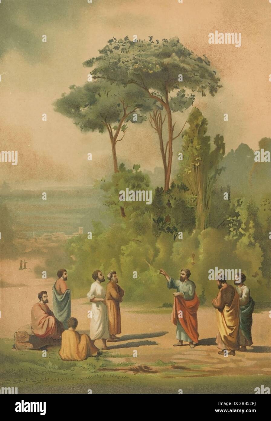 Platon et ses disciples Banque de photographies et d’images à haute ...