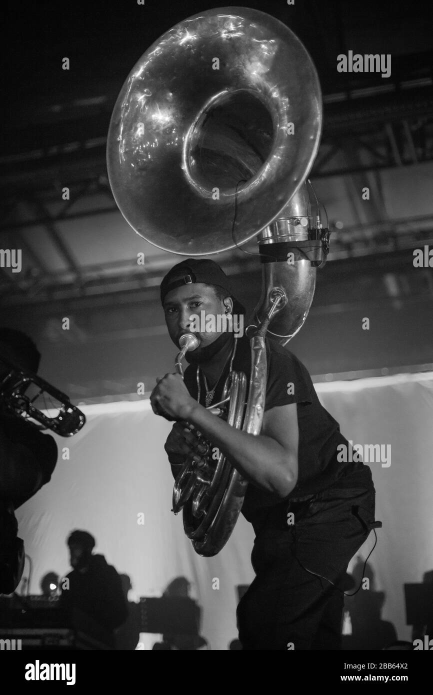 Kano rapper Banque d'images noir et blanc - Alamy