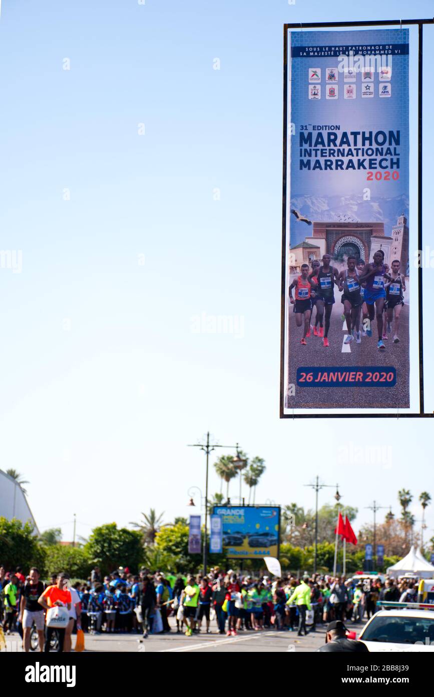 Marathon de marrakech Banque de photographies et d’images à haute ...
