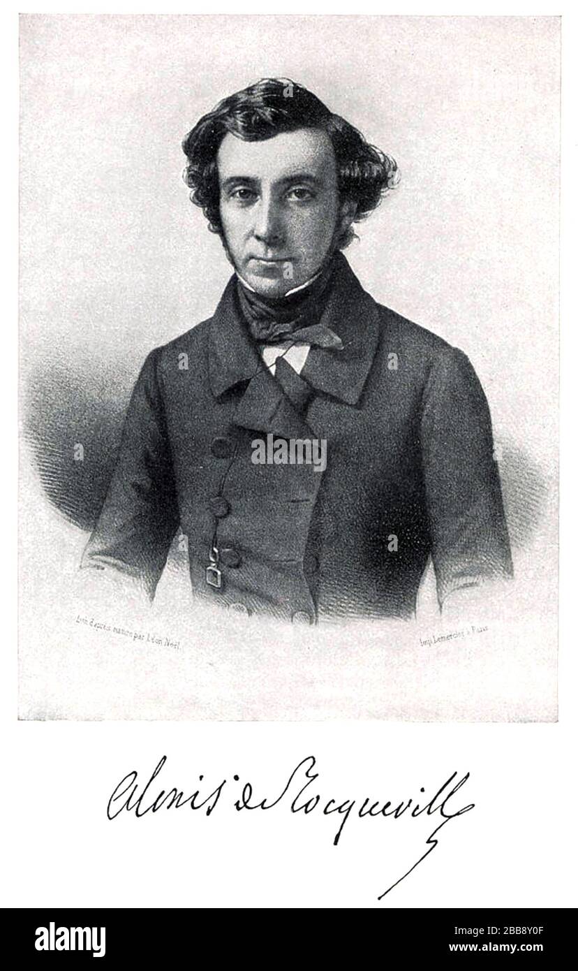 Alexis de tocqueville Banque de photographies et d’images à haute ...