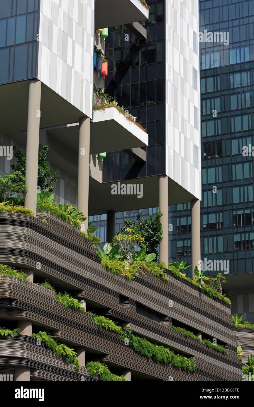Singapore Park Royal Hotel Architecture Banque d'image et photos - Alamy