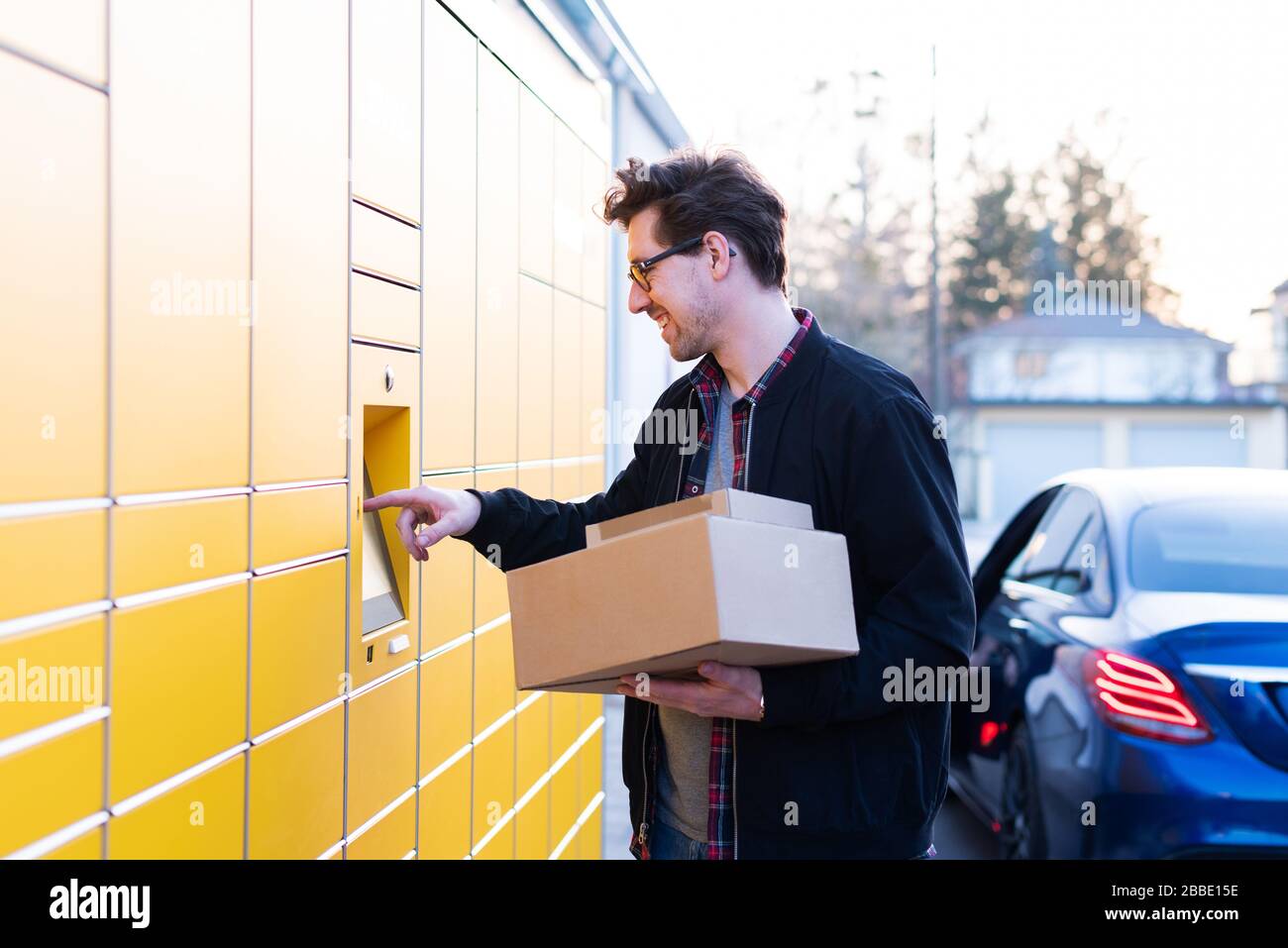 Poste De Colis Postaux Banque d'image et photos - Alamy
