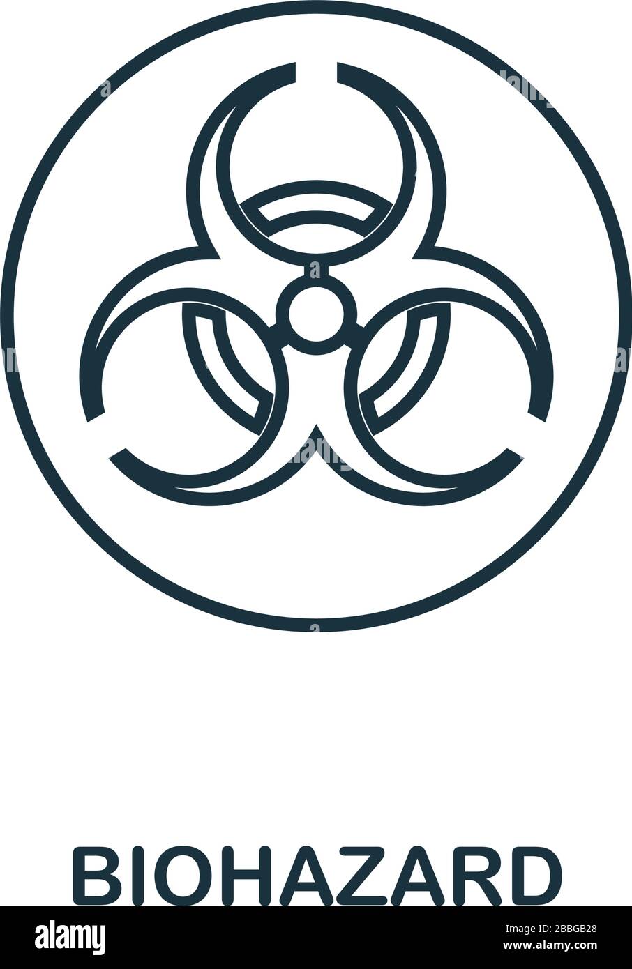 Logo De Risque Biologique Banque d'images vectorielles - Page 2 - Alamy