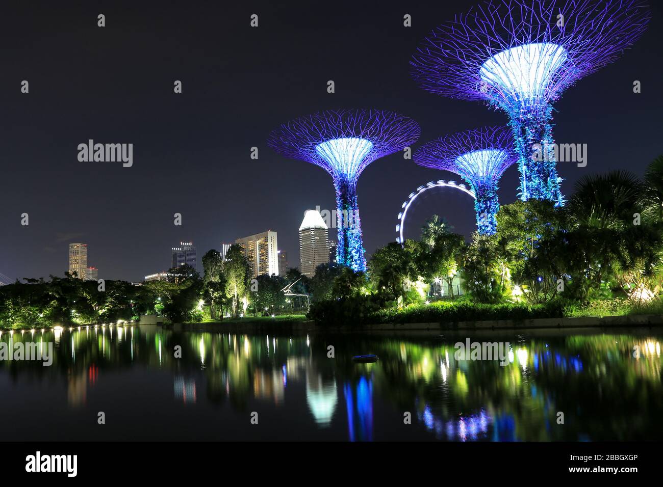 Supertrees singapour buildings Banque de photographies et d’images à ...